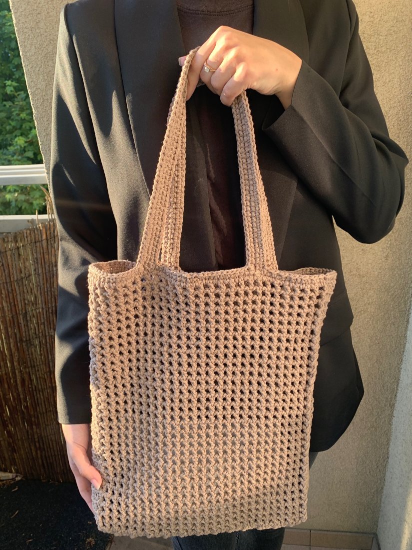 Duża torba Handmade. Torba plażowa. Torba shopper. Torba Boho styl ...